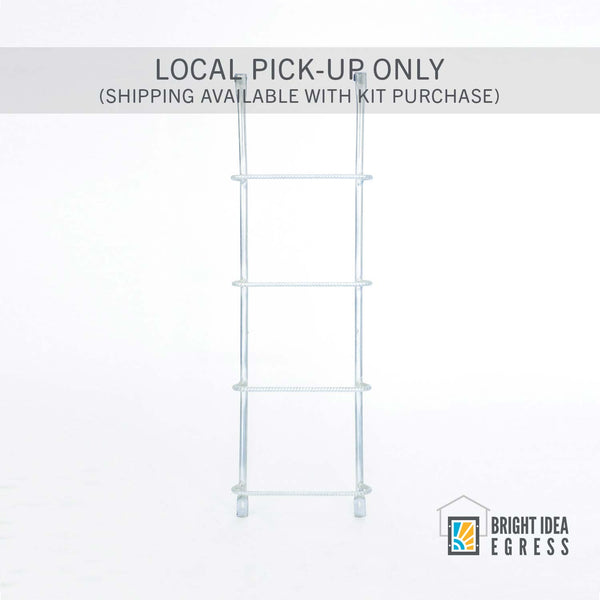 Egress Window Well Escape Ladder - Bright Idea Egress